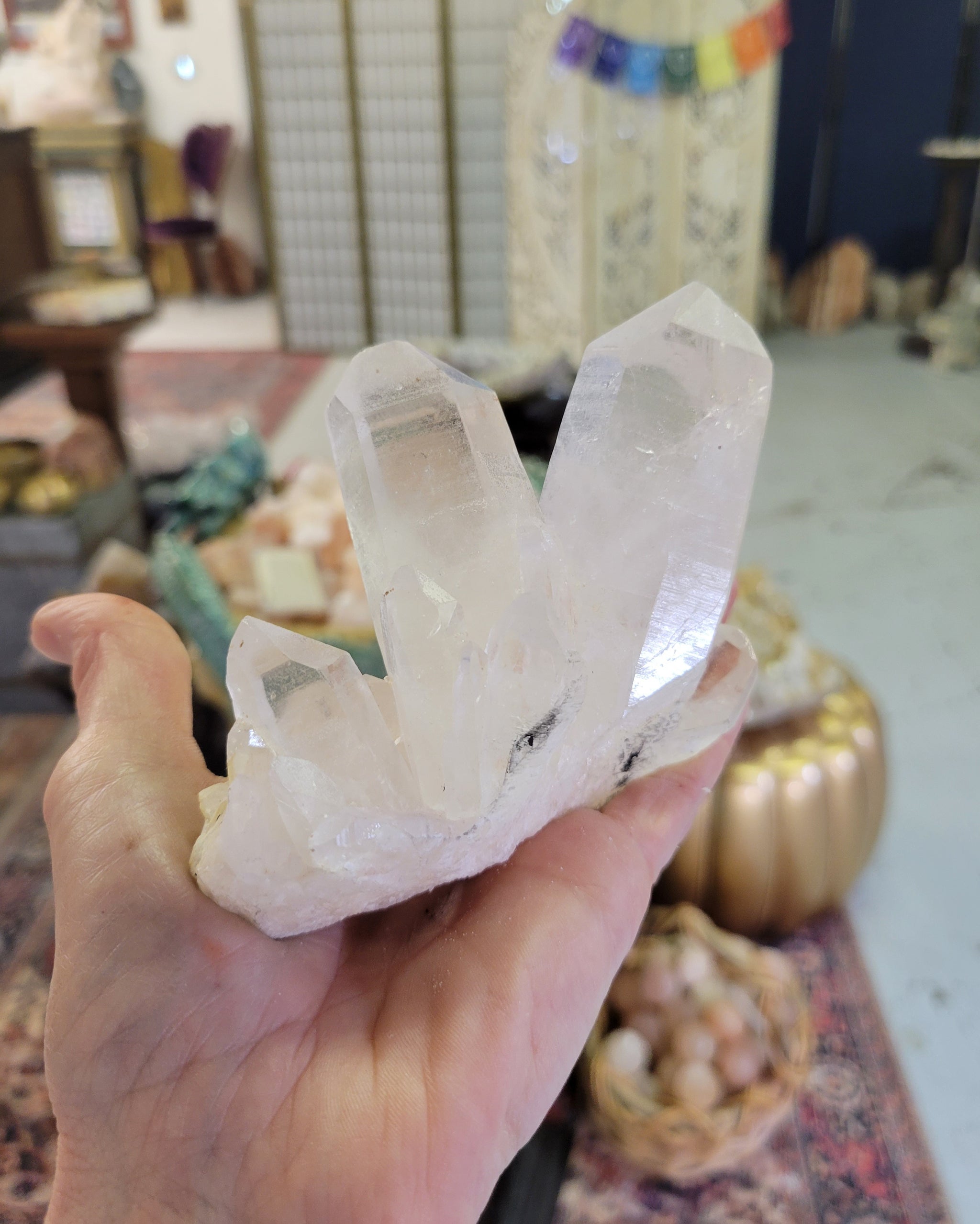 Himalayan Samadhi Quartz from Himachal Pradesh, India – Lavish Earth