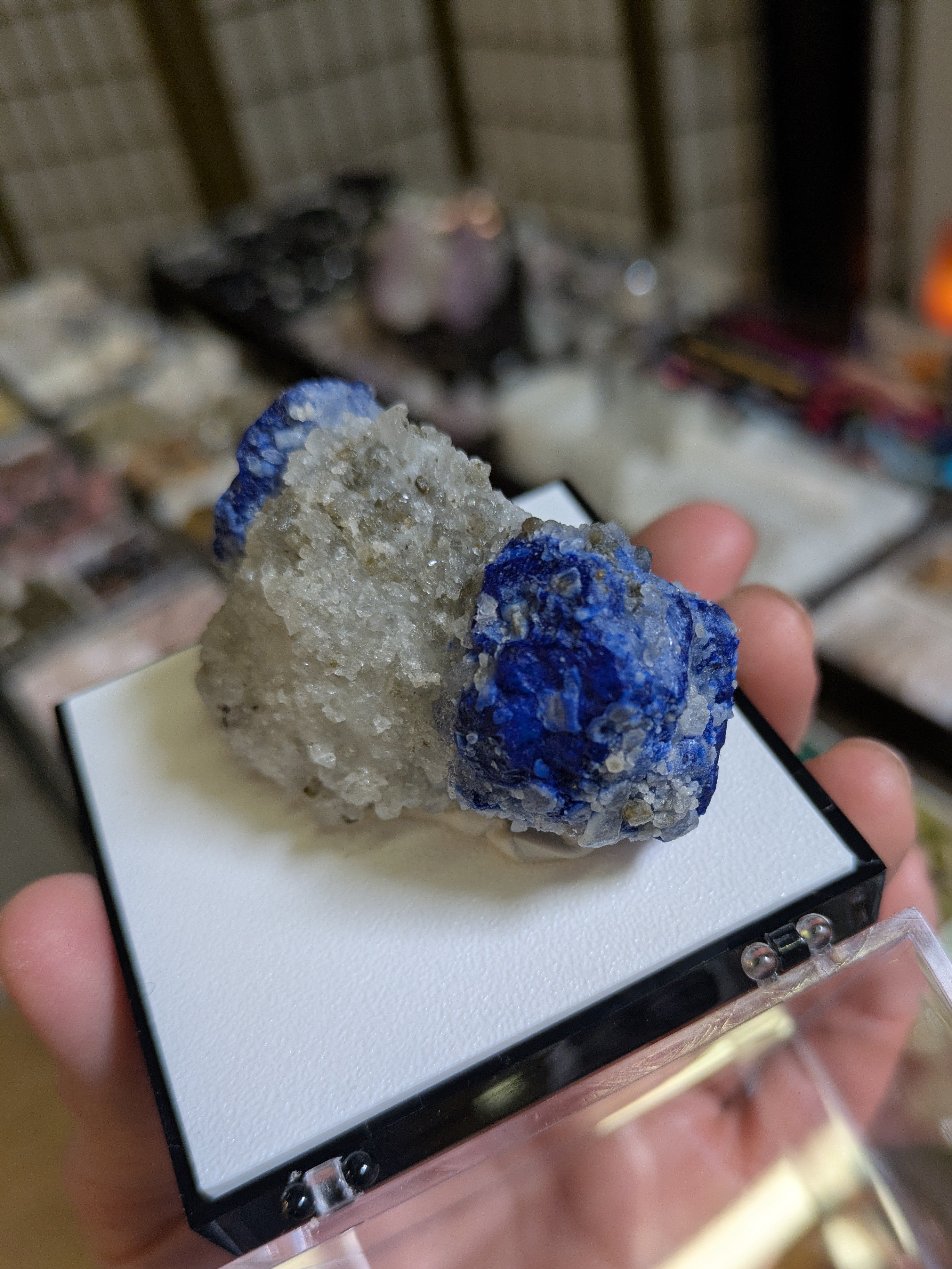 Lazulite and Quartz from Afghanistan – Lavish Earth